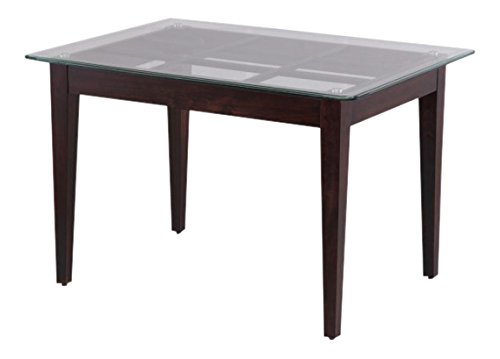 Ekbote Furniture DT01(4x3) Four Seater Dining Table (Brown) : Amazon.in ...