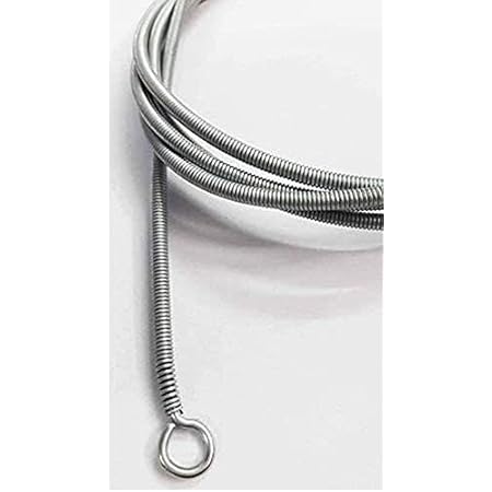 Buy SHASALES Metal Silver Curtain Spring Wire For Window Net Cord Cable ...
