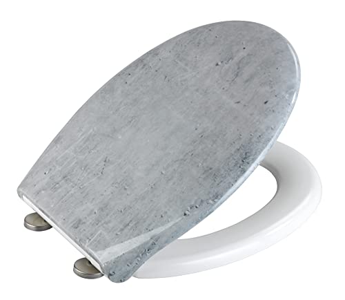 WENKO 23577100 Premium WC-Sitz Nuoro Toilet Seat with Soft Close ...