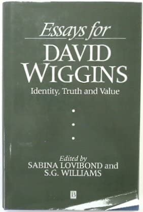 Amazon.com: Essays for David Wiggins: Identity, Truth and Value ...
