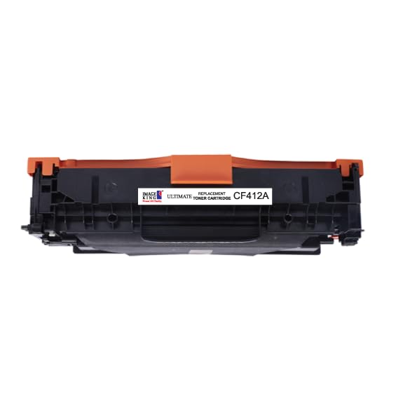 IMAGE KING Ultimate CF412A Laser Toner Cartridge for Color Laserjet PRO ...