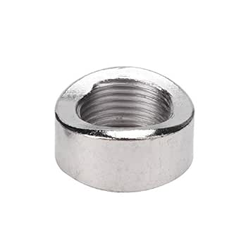 Suuonee Auto Notched Nut, 2PCS Oxygen Sensor Curve Notched Nut Bung M18 ...