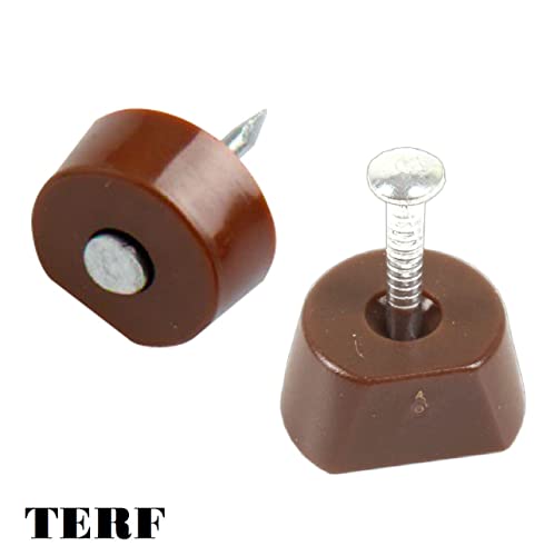 TERF Drive-In Shelf Supports Brown Plastic Nail in Furniture Shelf ...