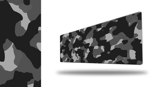 Amazon.com : Generic Black Grey and White Gaming Mouse Pad Large XL ...