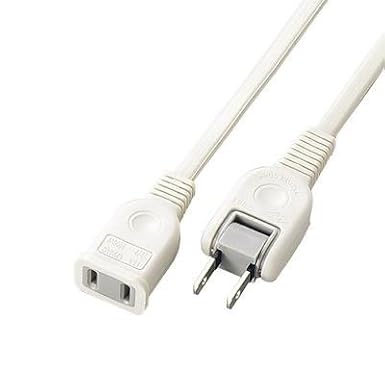 Amazon | ESCO エスコ AC125V/15Ax0.5m延長コード(白) EA815GM-57A | 延長コード | DIY・工具・ガーデン 通販