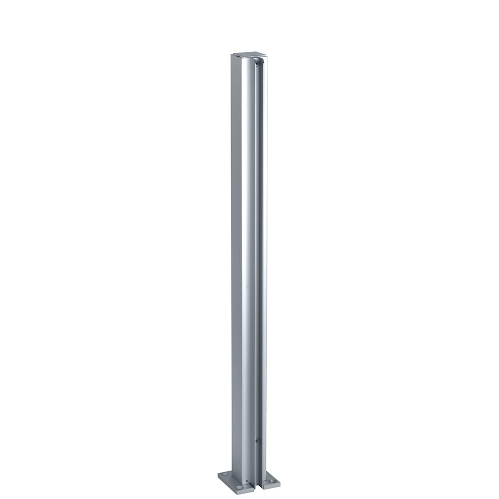 CRL Satin Anodized Standard 24" End Partition Post by CR Laurence ...