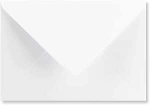 100 Pure White C5 (to fit A5) Envelopes - 162mm x 229mm - Diamond V ...