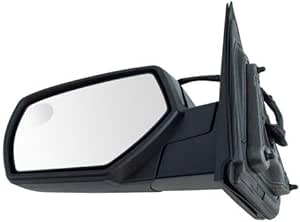 Amazon.com: Autos Part Outlet™ New Power Heated Mirror Smooth Black ...
