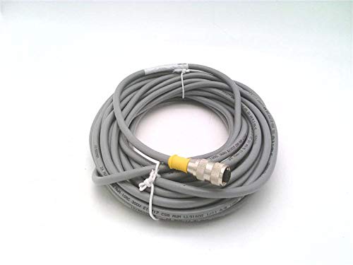 TURCK RK 12T-10 10M Length, 12-Wire, CORDSET, M12 EUROFAST, Nickel ...