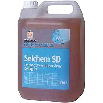 Selden F017 Selchem SD Scrubber Drier Detergent, 5 L Pack of 2 : Amazon ...