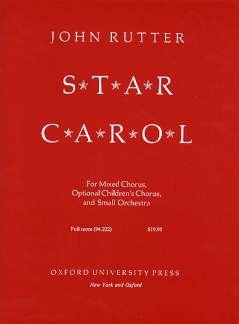 Star Carol: Rutter, John: 9780193857056: Amazon.com: Books