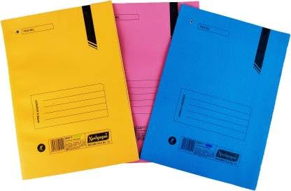 NEELGAGAN Record File No.15 Binding Cloth Strip Card Board (26.0 cm x ...