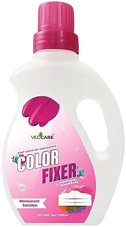 Vedcare Fabric Color Fixer Liquid For Clothes, Works For Silk, Cotton ...