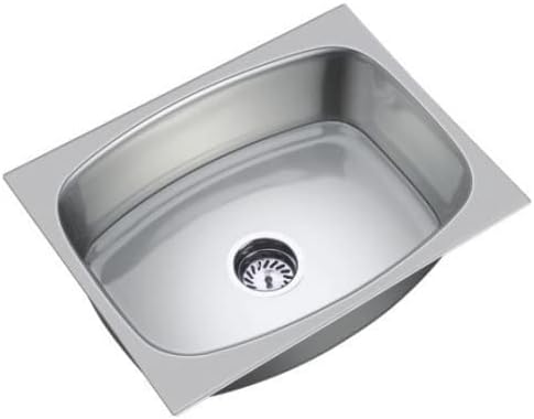 ATC Jindal Stainless Steel Single Bowl Kitchen Sink 24 X 18 X 9 Inches ...