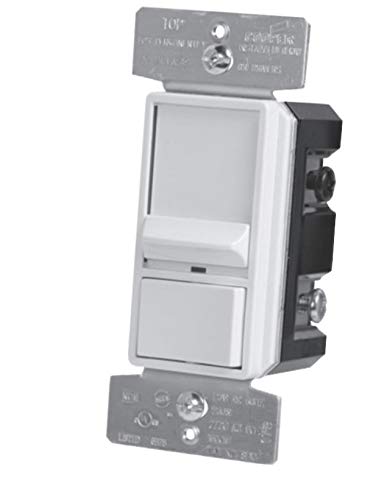 EATON WBSD-010SLD-W Slide Dimmer, On/Off Switch, 0-10V Dimming, White ...