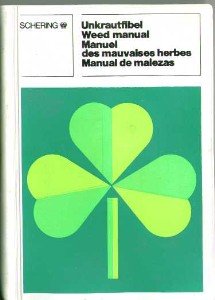 Bk Multi Language Weed Manual. Schering. Post 1972. Full Page Color ...