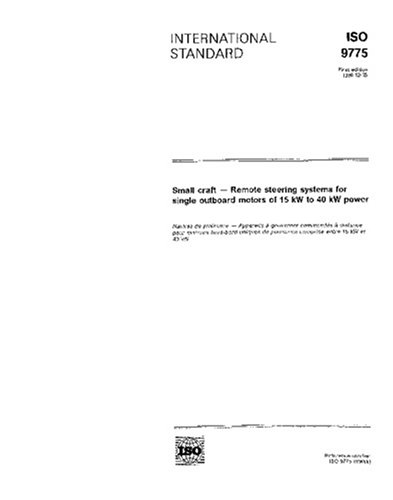 ISO 9775:1990, Small craft - Remote steering systems for single ...