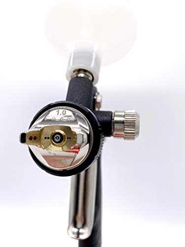 ANI HVLP R150 250 cc Mini Spray Gun silver FREE NYLON CUP FREE AIR ...