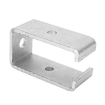 Channel Trolley Track Hanger Support, Heavy Duty Silver Trolley Track ...