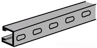 Superstrut A1200HS10EG Half Slot Channel w/ SilverGalv Finish 12 Gauge ...