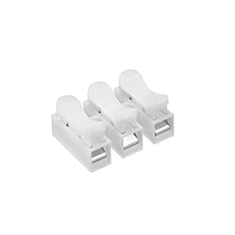 uxcell CH3 Spring Wire Connectors Quick Cable Connector Terminal ...