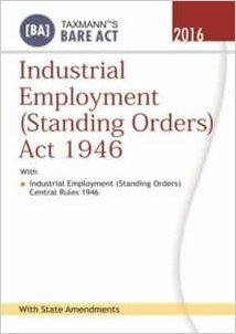 Industrial Employment (Standing Orders) Act 1946 : Amazon.in: Books