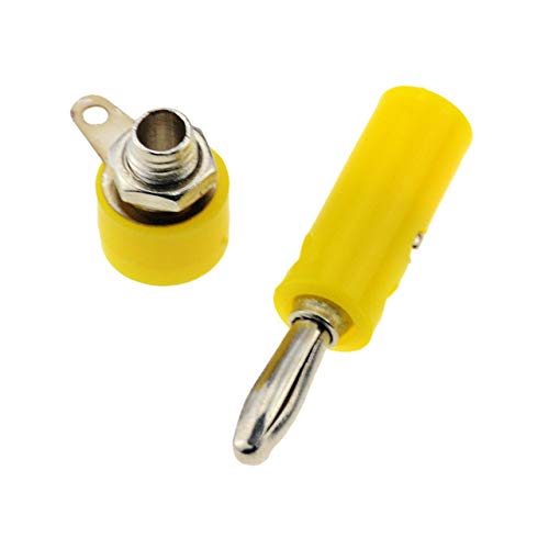 Male And Female 4Mm Banana Plug To Insert Connector Banana Pin Diy ...
