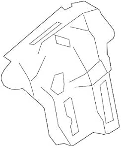 Amazon.com: Genuine Nissan Parts - Heat Shield Lower, Front Us Built ...