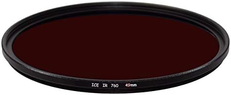 Amazon.com : ICE IR 49mm 49 Slim Filter Infrared Infra-Red 760HB 760nm ...