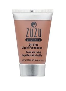 Amazon.com : Zuzu Luxe - Oil-Free Liquid Foundation L-21 Dark Skin 18 ...