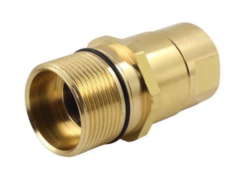 Snapklik.com : 1 NPT Wet-Line Wing Nut Heavy Duty Hydraulic Quick ...