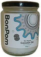 Amazon.com: (2 Pack) - BonPom - Raw Organic Coconut Oil | 500g | 2 Pack ...