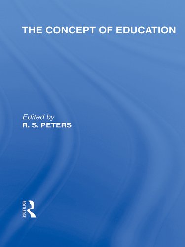 Amazon.com: The Concept of Education (International Library of the ...