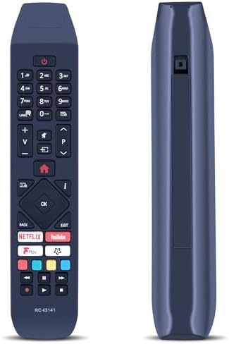 Hitachi RC43141 30100945 Original Remote Control for Smart LED TVs 2018 ...