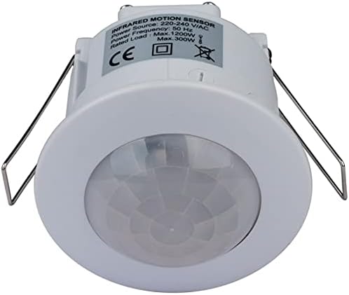 Illuminatio Infrared PIR Motion Sensor Detector Recessed Automatic 360 ...