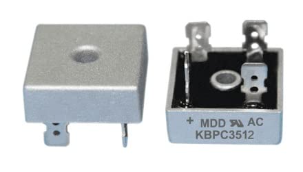 KBPC3512 (MB3512) MDD Bridge Rectifier Diode Heavy Duty (Pack of 15 ...