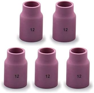 WeldingCity 5-pk LARGE Gas Lens Ceramic Cup 53N87 (#12, 3/4") for TIG ...
