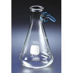 Erlenmeyer Filtering Flask and Plastic Hose Connection, 4000 mL ...
