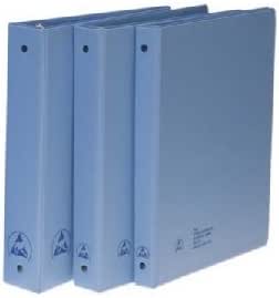 Amazon.com: Techni-Stat 3-Ring Binder Static Dissipative 1.5"W Blue ...