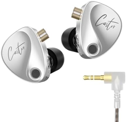 KZ Castor Wired IEM Earphone with Mic, 10mm Dual Magnetic + 8mm Dynamic ...