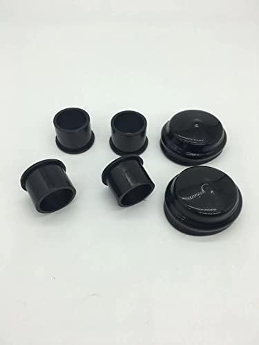 Amazon.com: Aettb Replacement (2) Spindle Caps & (4) Front Axle Bushing ...