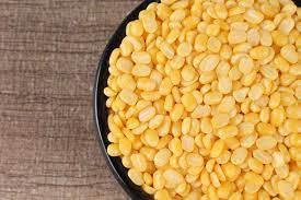 Farm Fresh Moong Dal (Yellow), 500gm|Rich in Protein|No Cholesterol|No ...