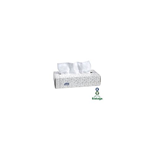 Amazon.com: SCA Tork Advanced Facial Tissue, Flat Box 2-Ply, White, 100 ...