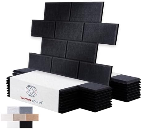 Amazon.com: WoveN SounD Brick Acoustic Wall Panels Seamless Visual ...
