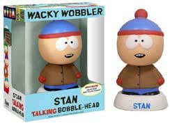 South Park Stan Talking Wacky Wobbler Bobblehead Display Figure ...