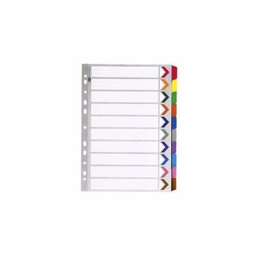 Cardboard File Divider - A4 Size (1-10) - 50 sets : Amazon.in: Office ...