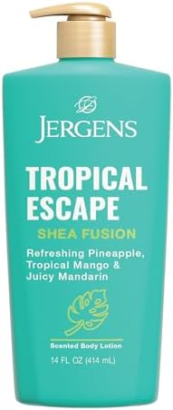 Amazon.com : Jergens Shea Fusion Tropical Escape Body Lotion ...