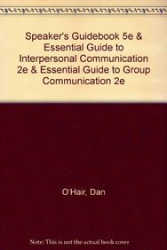 Speaker's Guidebook 5e & Essential Guide to Interpersonal Communication ...