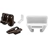 Prime-Line Products R 7321 Track Guide and Glides (2-Pack), Brown & 21/ ...