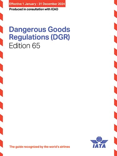 2024 65th Edition IATA Dangerous Goods Regulations - Perfect Bound ...